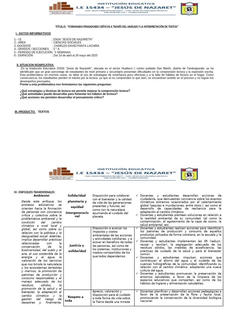 EDA DOS DE CCSS 3A | PDF | Entorno natural | Sustentabilidad