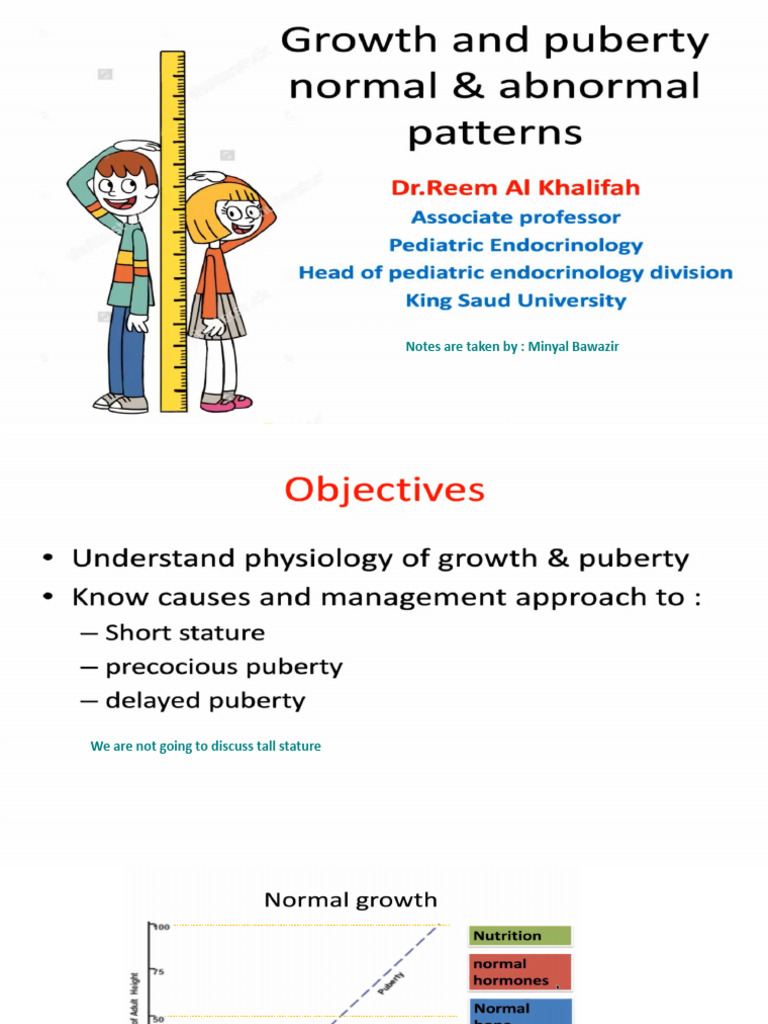 Growth and puberty (notes) | PDF | Puberty | Gonadotropin