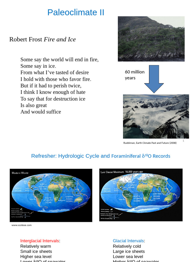 Paleoclimate Insights: Ice Ages & CO2 | PDF | Ice Age | Pliocene