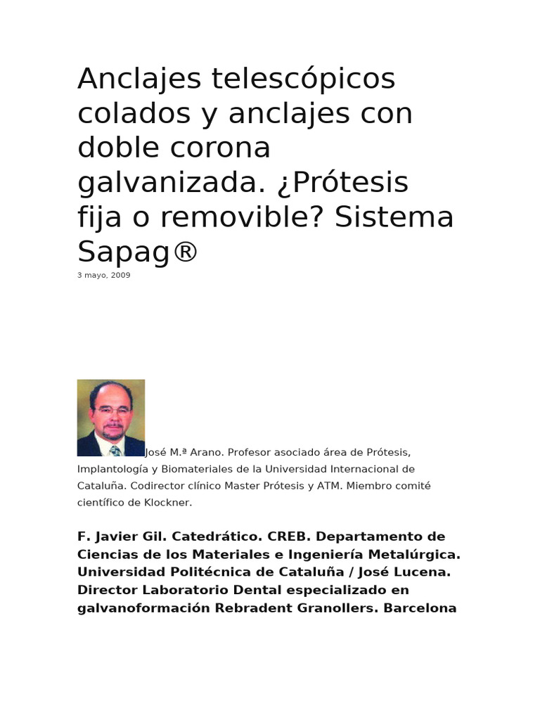 Anclajes Telescópicos Colados y Anclajes Con Doble Corona Galvanizada | PDF | Fuerza