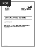 Eduqas Re Gcse Past Paper | PDF | Ordination | Bhikkhu