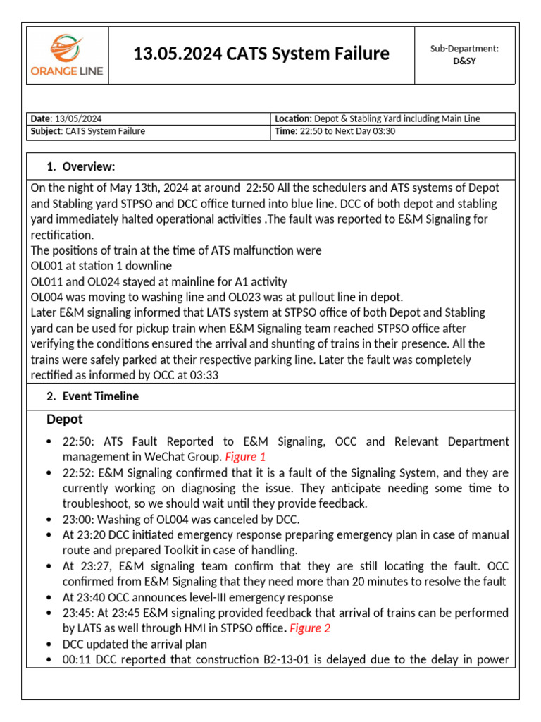 02 Final Revision CAT Failure Report | PDF