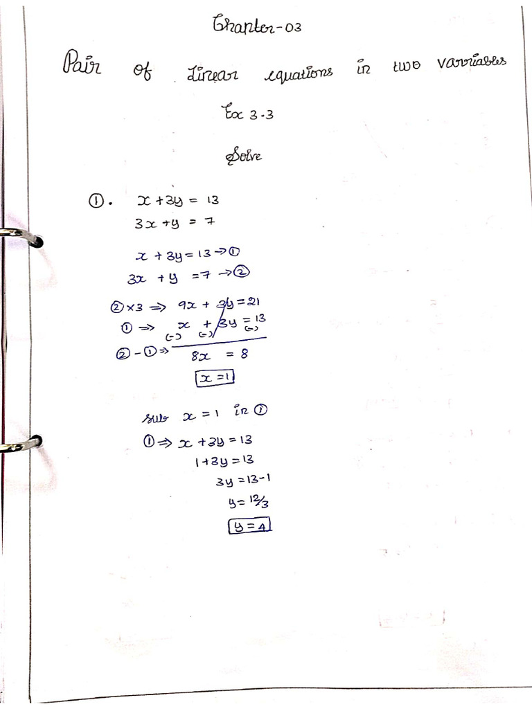 Math CHP 3 | PDF