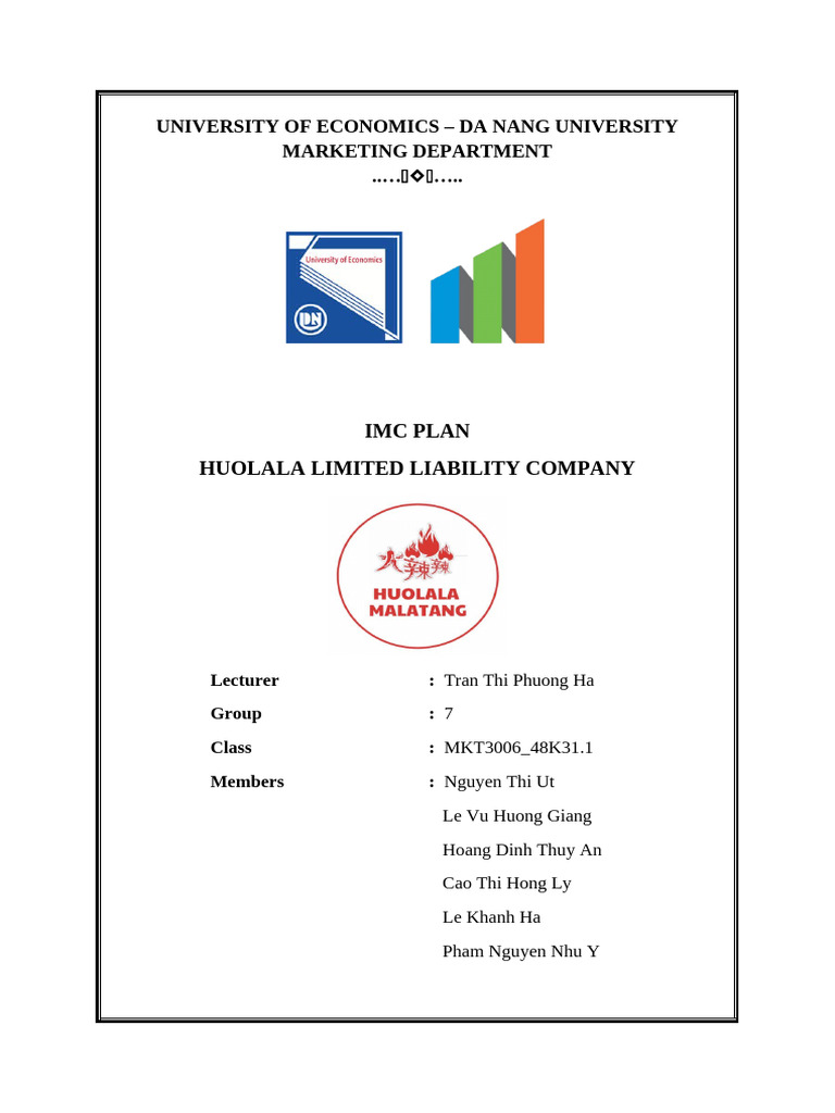 HUOLALA IMC Plan Group 7 Final | PDF | Restaurants | Digital Marketing