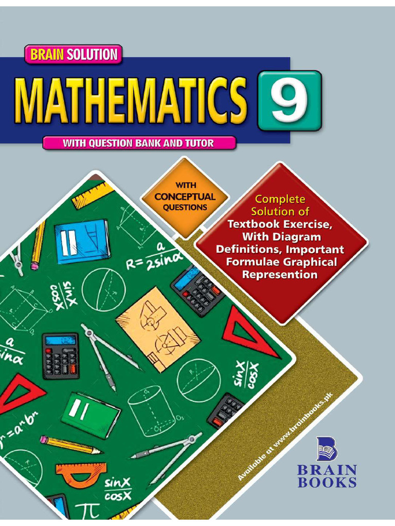 Math-9 BRAIN Solution With (Question Bank + Tutor) Units 1-2-3 | PDF | Numbers | Rational Number