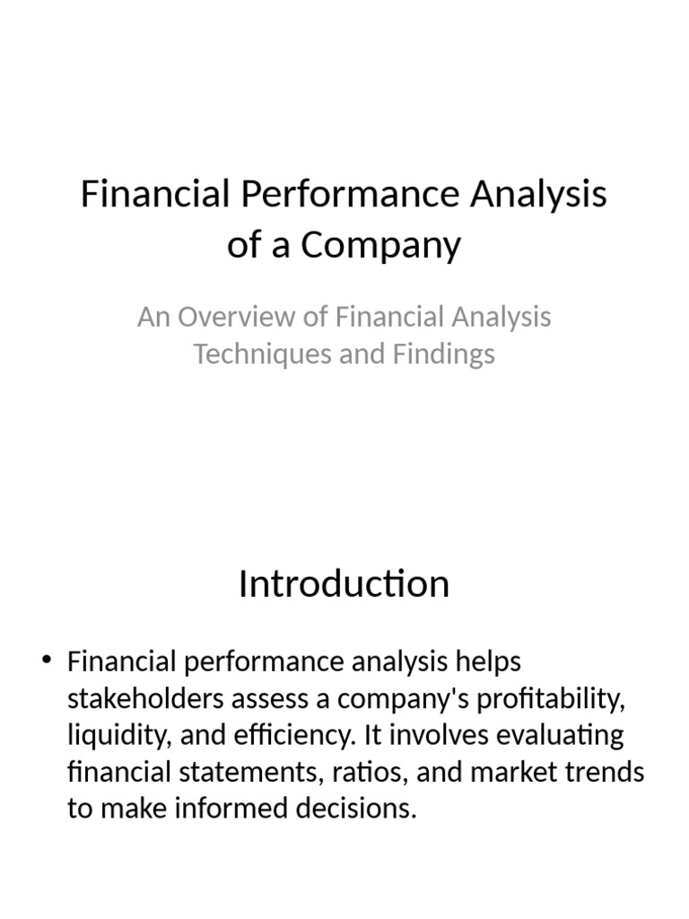 Reliance Industries Financial Analysis | PDF