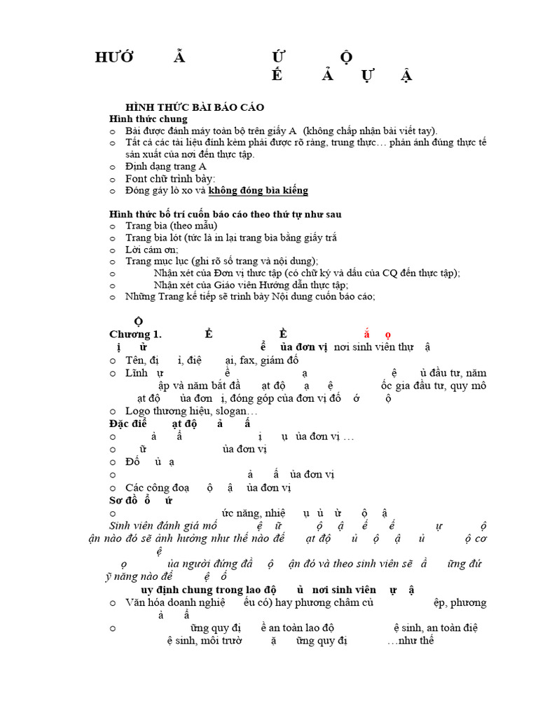 YC 1 - Phuc trinh TTTN | PDF