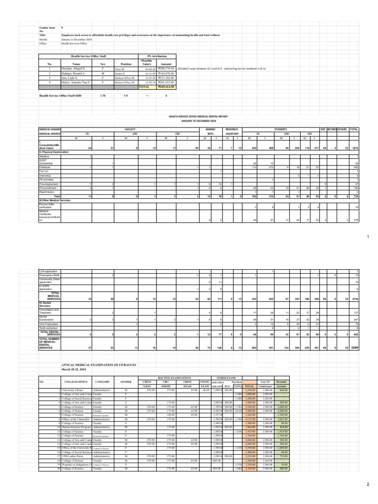 GAD AR 2024 - 9. Healthcare | PDF | Medical Specialties | Social Programs