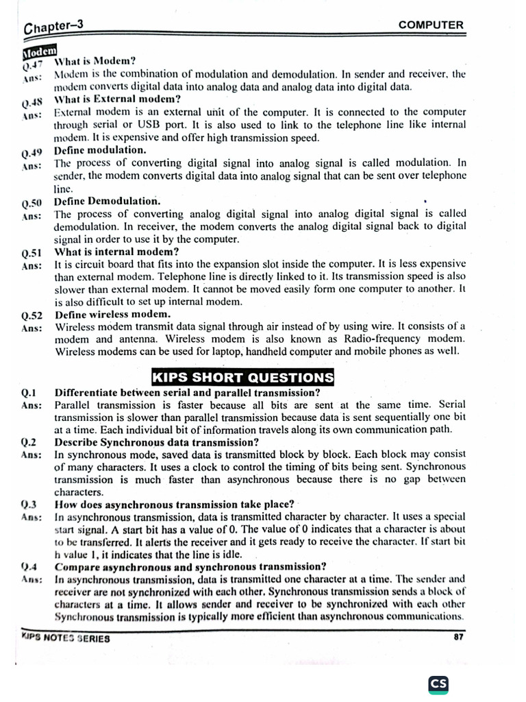 Chapter 3 Short and Long | PDF