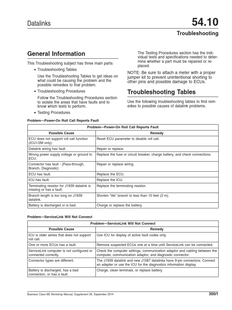 Freightliner M2 Datalink | PDF | Resistor | Electrical Connector