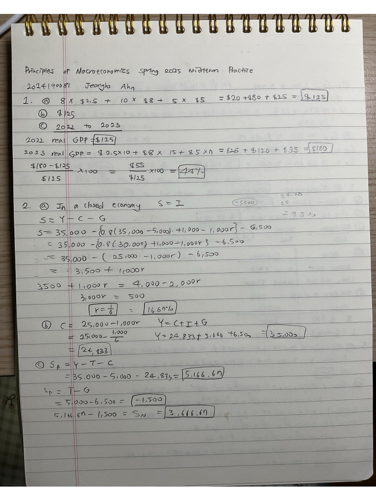 Macroeconomics_Midterm_Practice | PDF