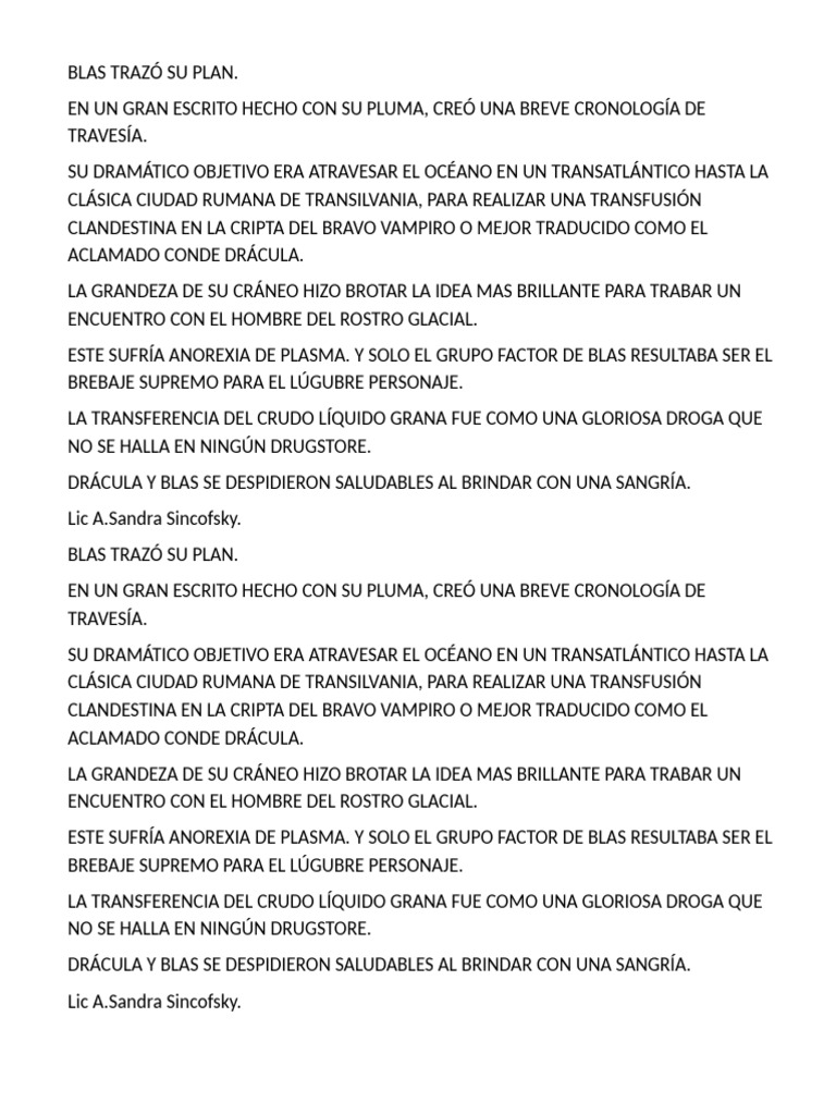 Articulacion Blas | PDF