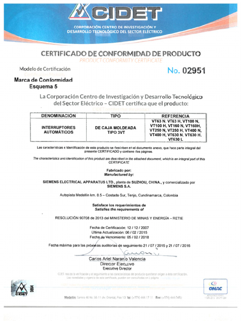 2015 Cidet 3wl, 3wt, 3vt, 3vl (Breakers) | PDF