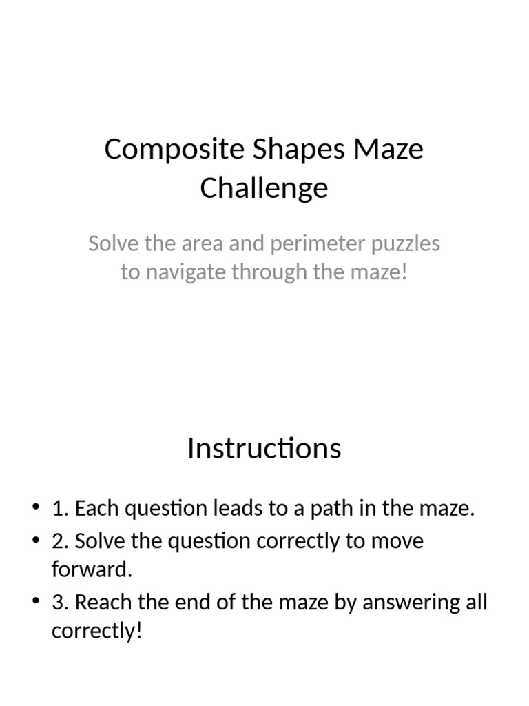 Composite Figures Area Challenge | PDF