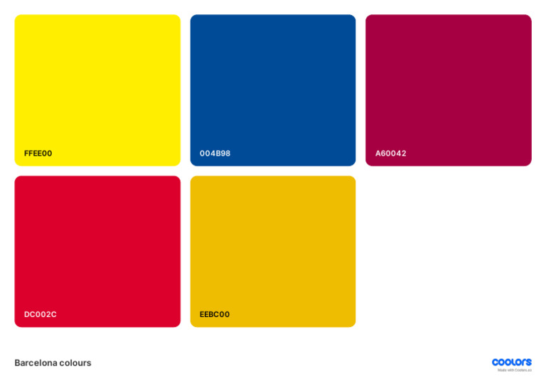 Barcelona Colours | PDF
