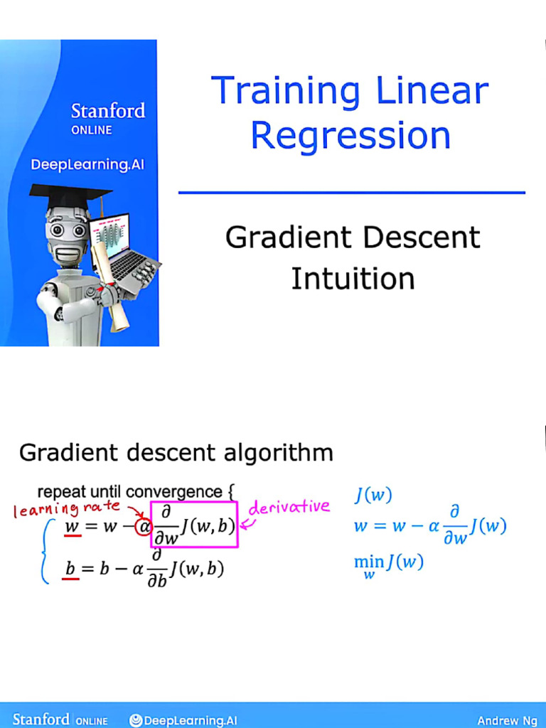 07 Gradient Descent Intuition | PDF