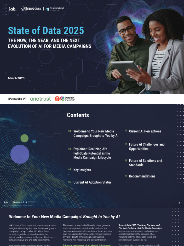 IAB State of Data 2025 March V2 | PDF | Artificial Intelligence ...