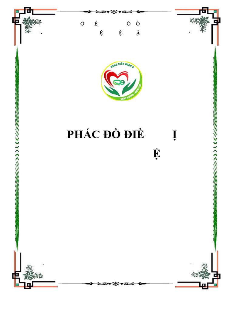 Phac Do Dieu Tri Khoa Kham Benh 211202111 | PDF