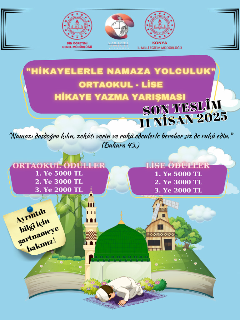 Hikaye Yazma Yarismasi Afis | PDF