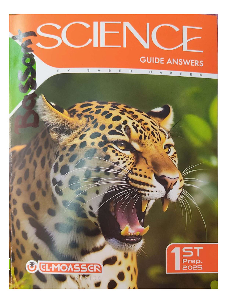 El-Moasser Science Answers Prep1 T1 - Compressed | PDF