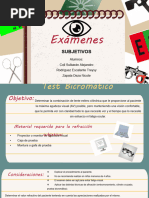 Pruebas Subjetivas | PDF | Optometría | Óptica