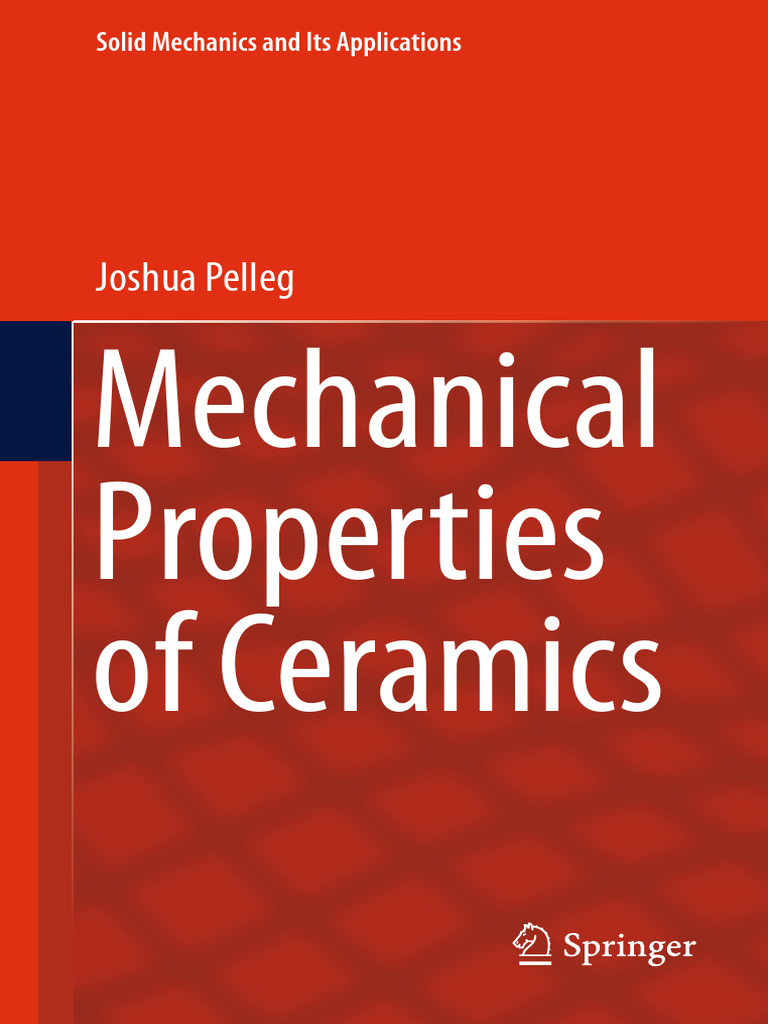 Mechanical Properties of Ceramics | PDF | Ceramics | Plasticity (Physics)