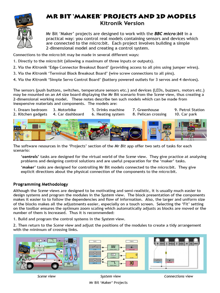Proyectos Microbit - 2 Nivel | PDF | Resistor | Light Emitting Diode
