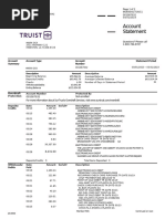 Truist Bank Statement Template - Mbcvirtual (AutoRecovered) | PDF