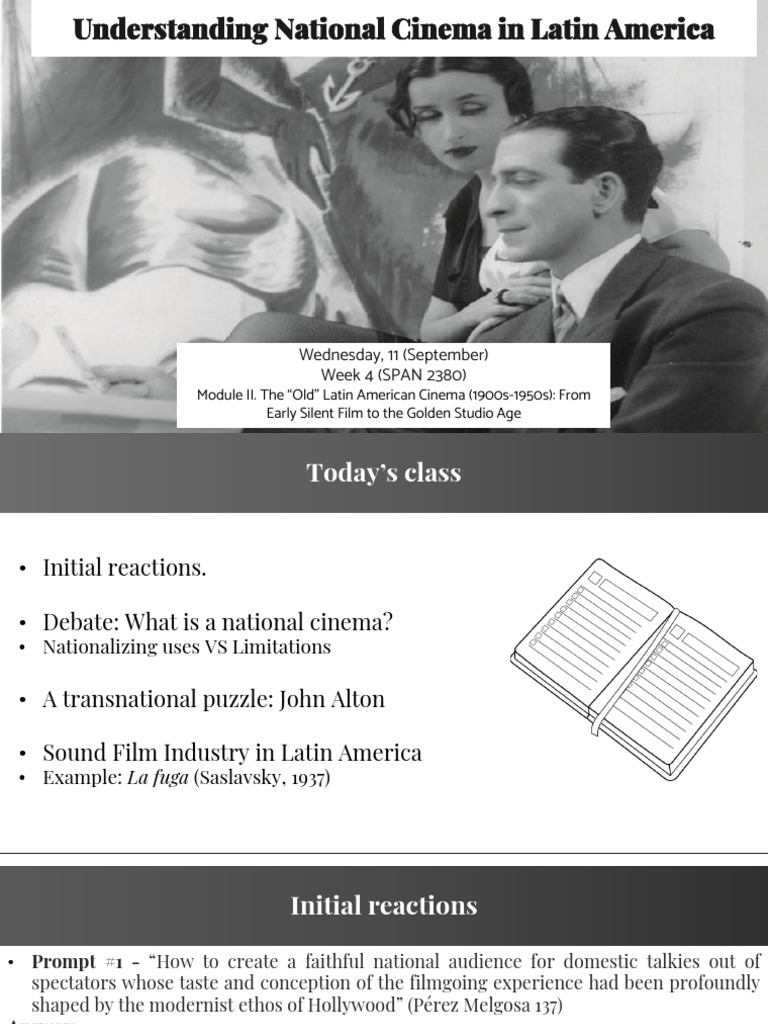 Latin American National Cinema Insights | PDF