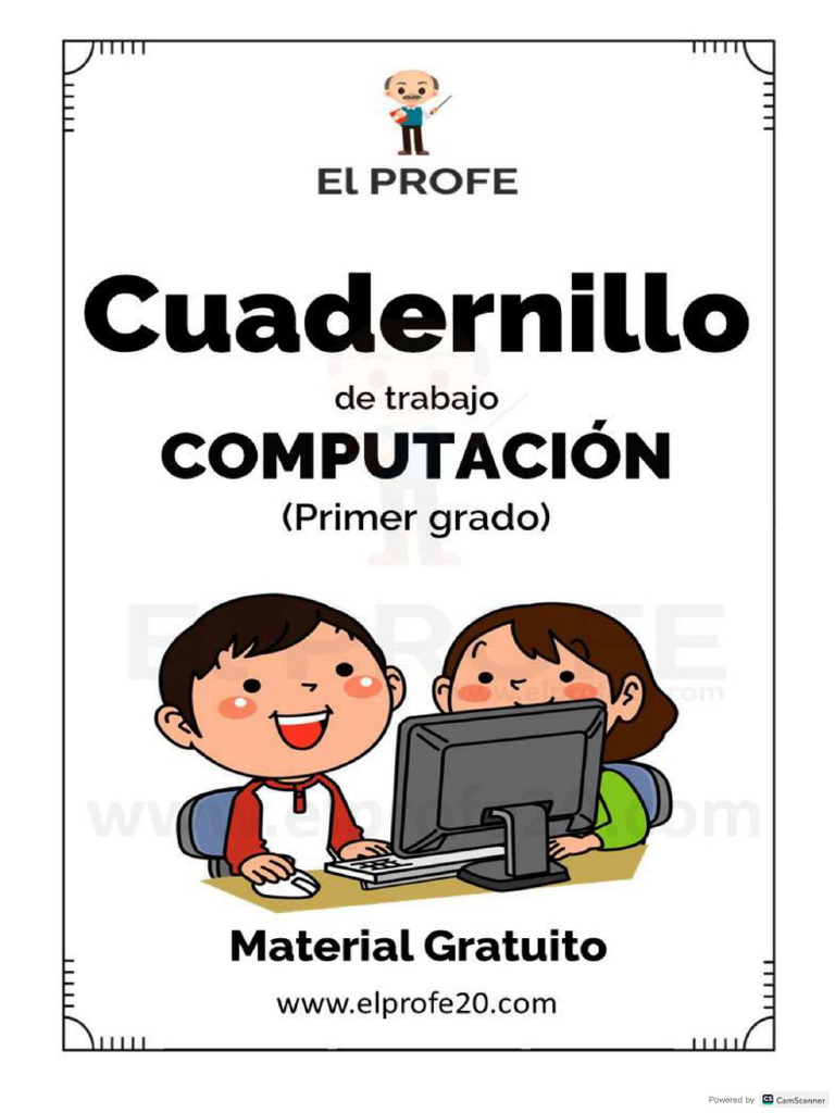 Cuaderno de Trabajo de Computación de Primer Grado | PDF