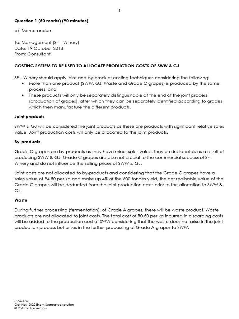 MAC3761 Oct Nov 2022 Exam Solution | PDF | Net Present Value ...
