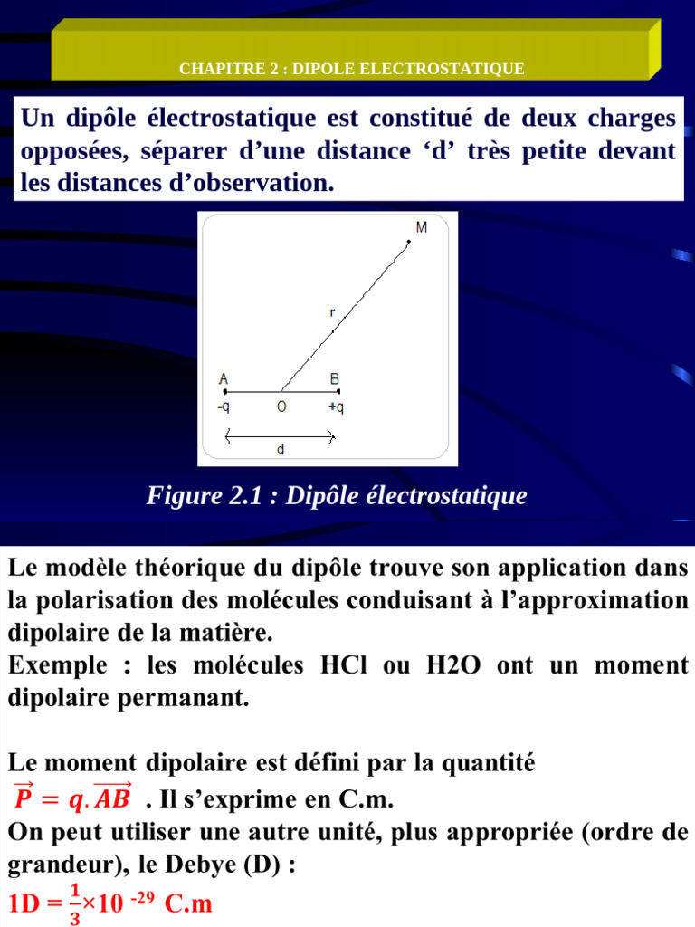 Chp2 - Electrostatique Et Magnetostatique 2020 | PDF