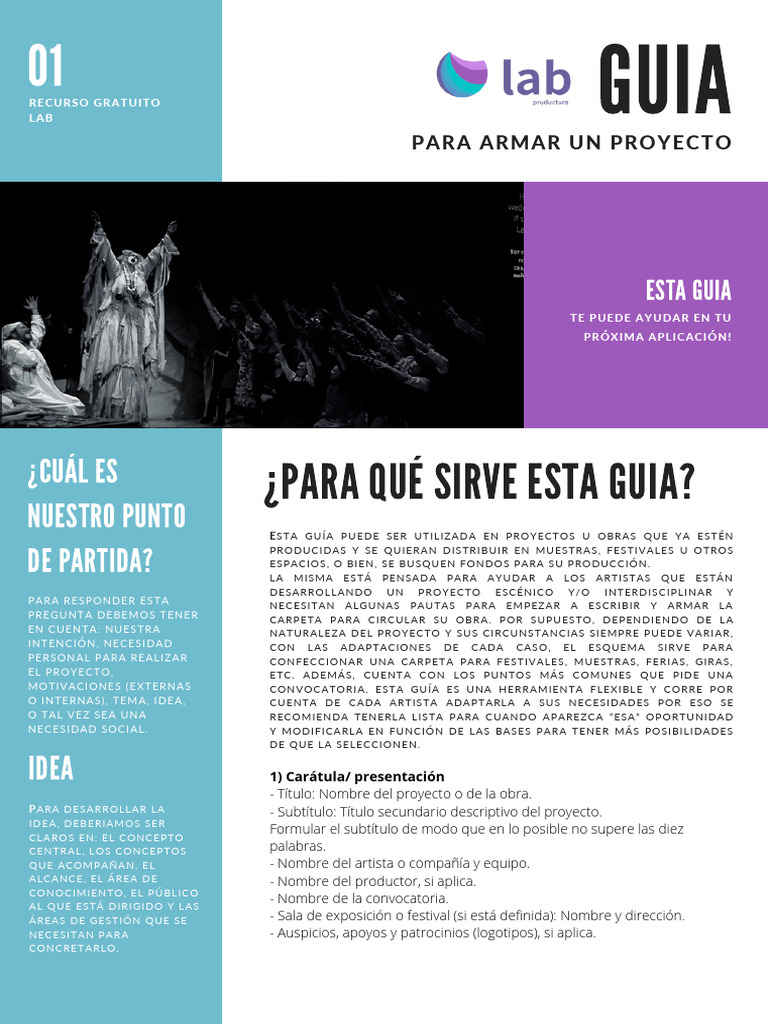 Guia para Armar Un Proyecto Lab | PDF