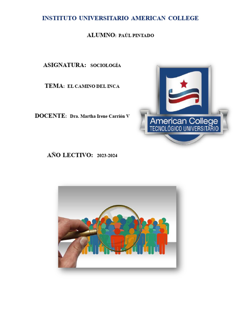 Camino Del Inca | PDF | Imperio Inca | Ecuador