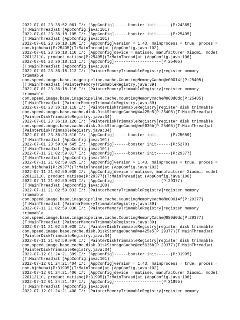 Logs | PDF | Computer Architecture | Computing