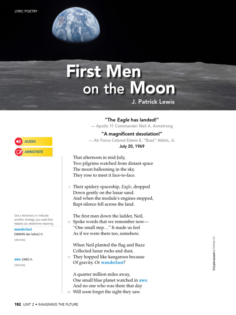 ZLG - First Man On The Moon | PDF | Neil Armstrong | Apollo 11