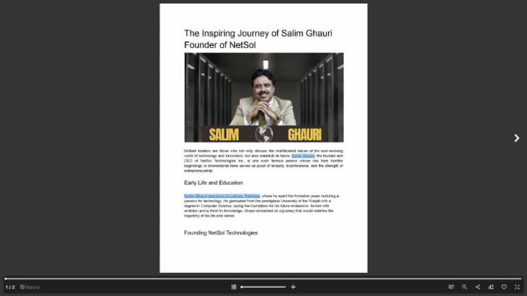 Salim Ghauri Case Study 1/2 | PDF