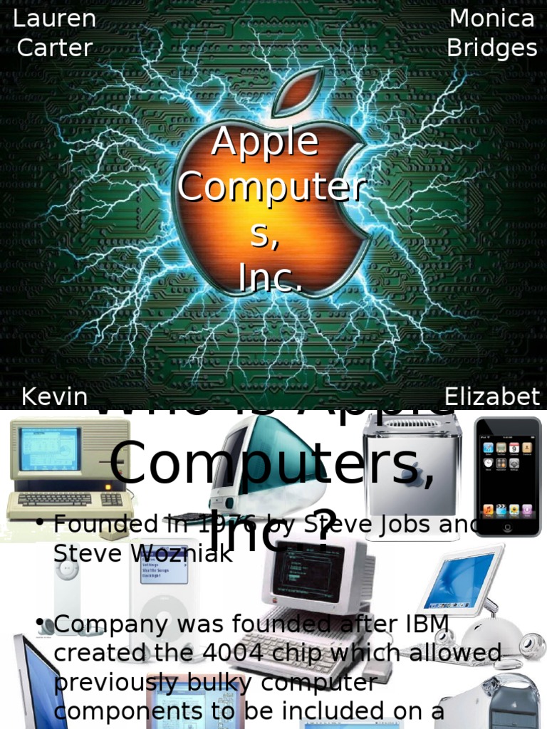 Evolution of Apple Computer, Inc. | PDF | Apple Inc. | Macintosh