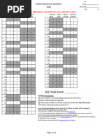 Scoring Guidelines ASC-ASD Parent Child Versions | PDF | Anxiety ...
