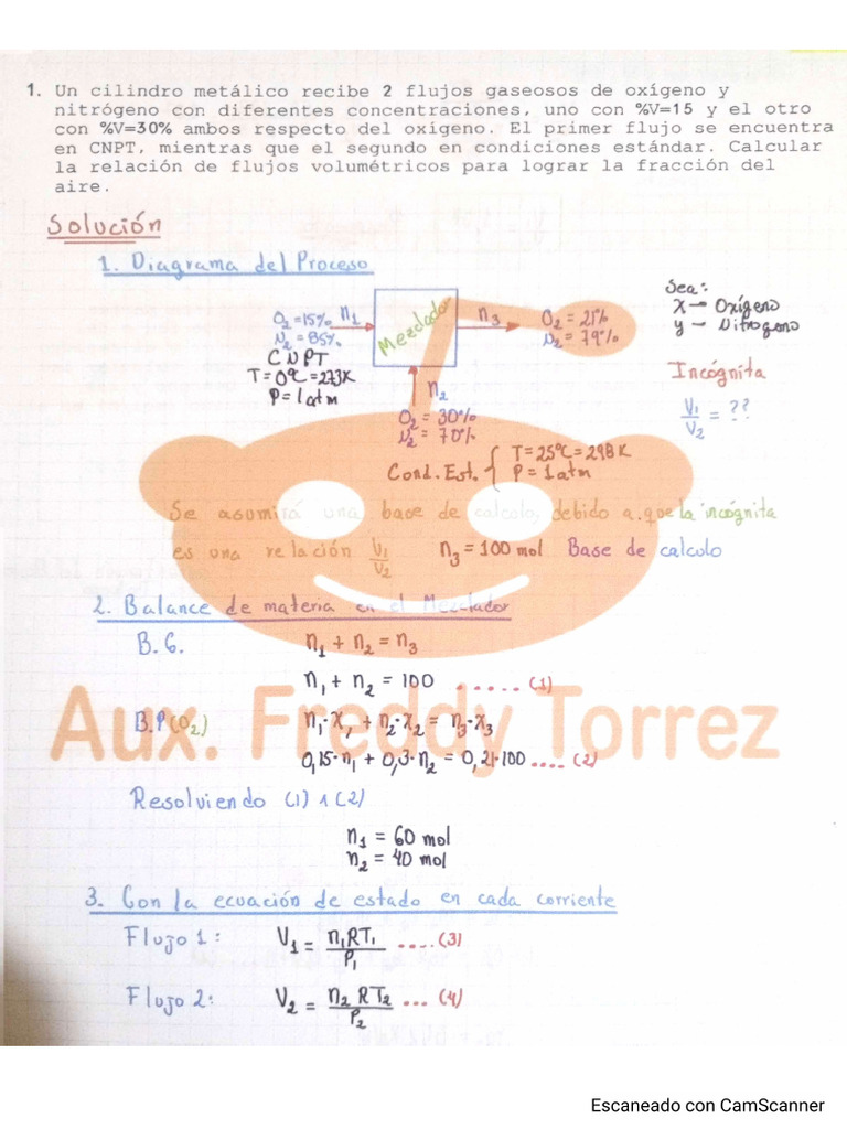 Balance Sin Reacción | PDF