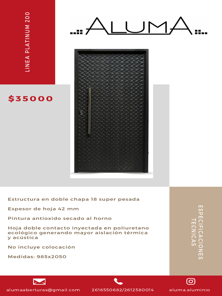 Aluma 1 | PDF | Materiales de construcción | Materiales