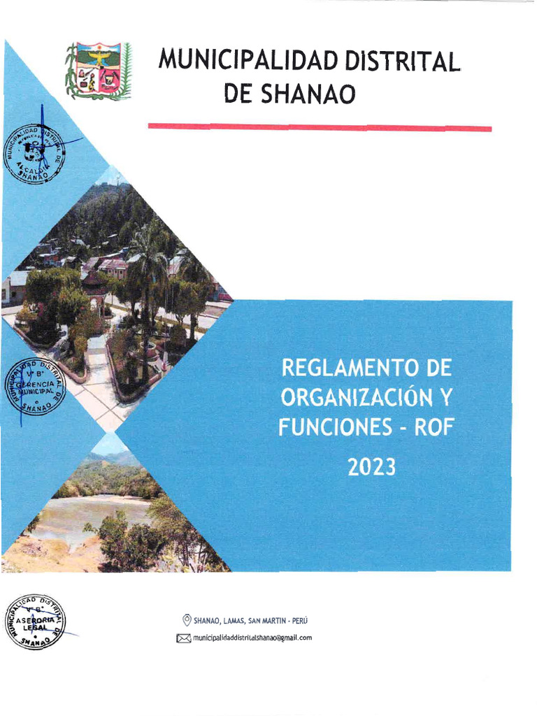Rof 2023 | PDF | Gobierno local | Alcalde