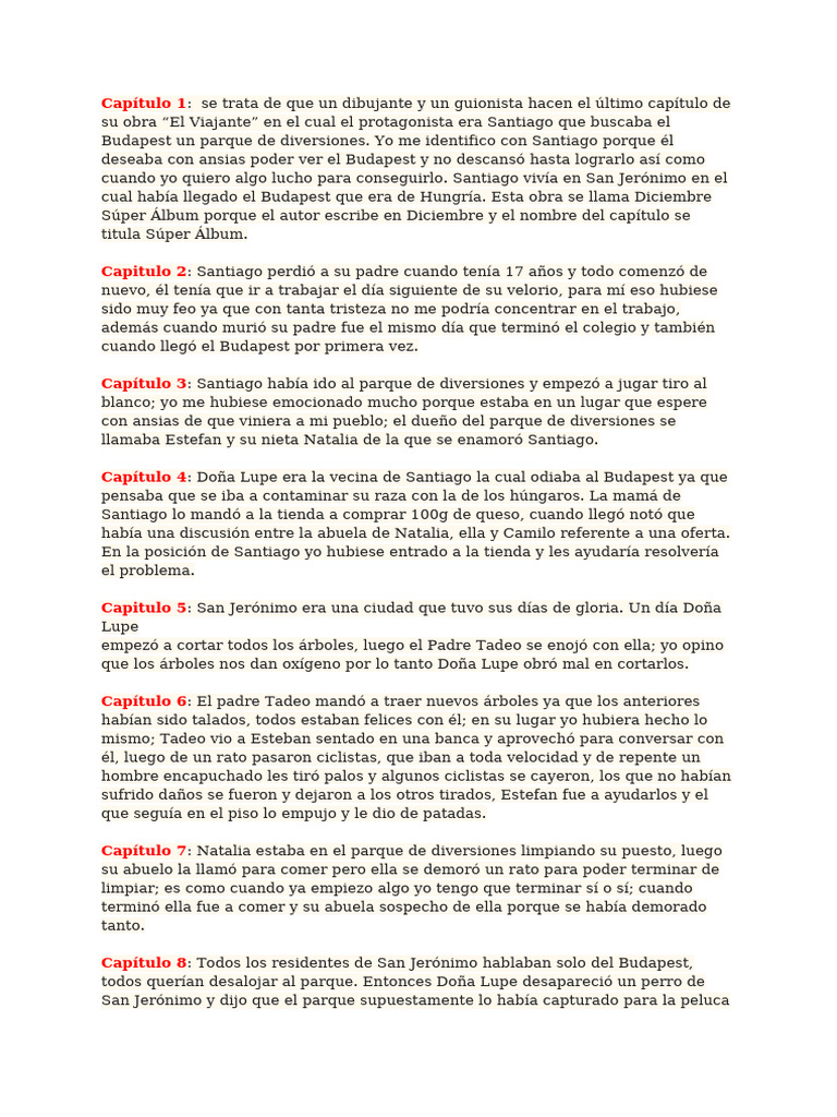 Resumen de Diciembre Suì Per Aì Lbum 2 | PDF