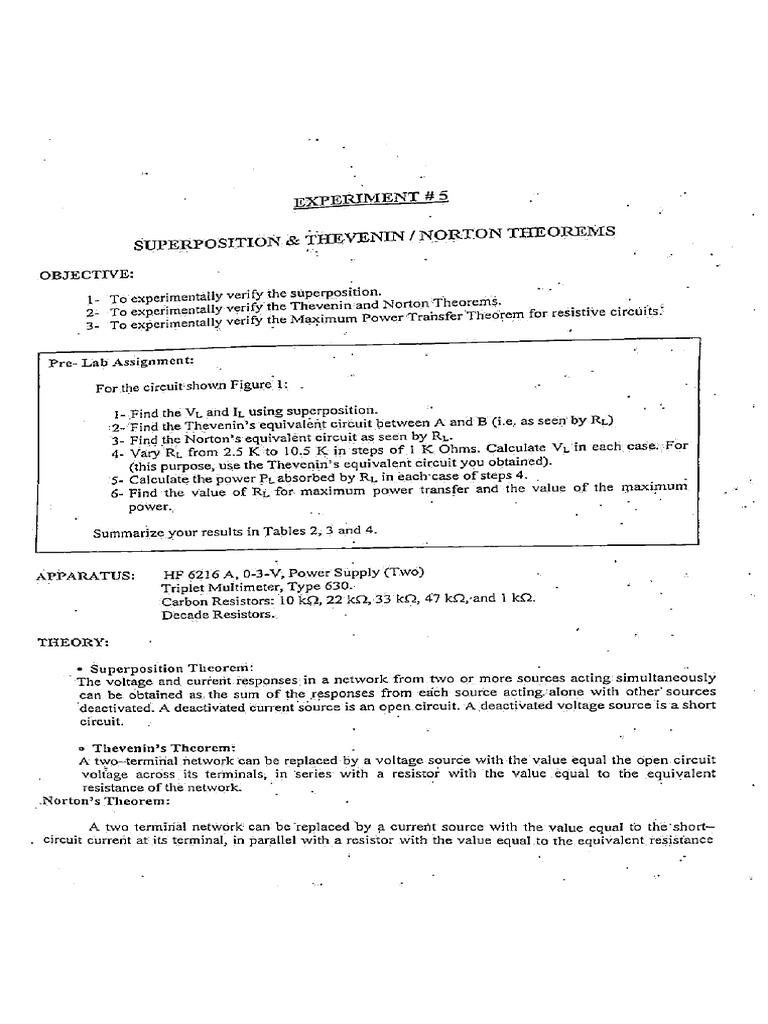 Expérience5 TP Electricité | PDF