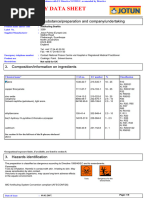 Msds-Alkyd Primer | PDF | Water | Personal Protective Equipment