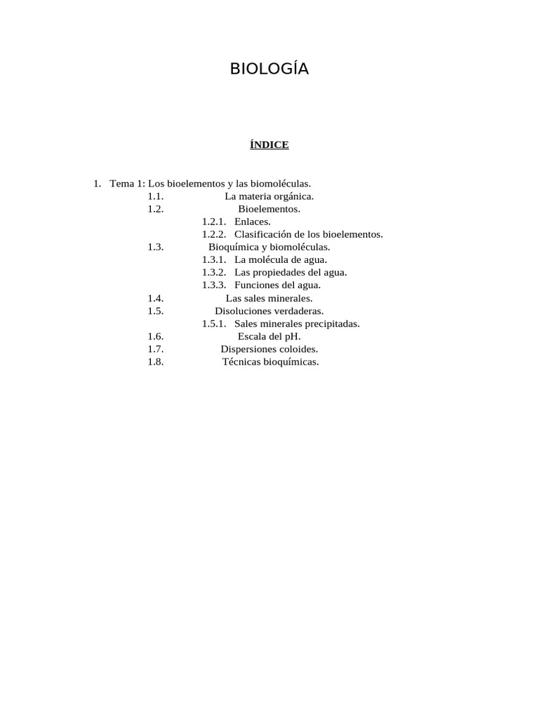 BIOLOGÍA cuaderno bach | PDF | Coloide | Enlace covalente