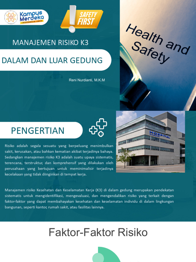 Manajemen Risiko K3 dalam Gedung | PDF