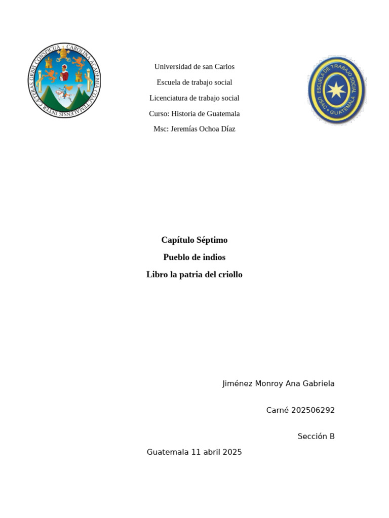 CRIOYO Terminado | PDF | Guatemala | Salario