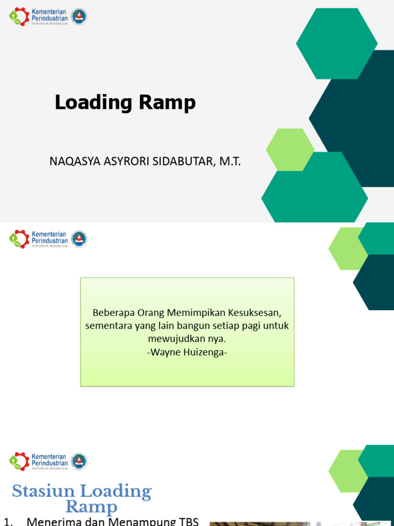 Pertemuan 3 - Stasiun Loading Ramp | PDF