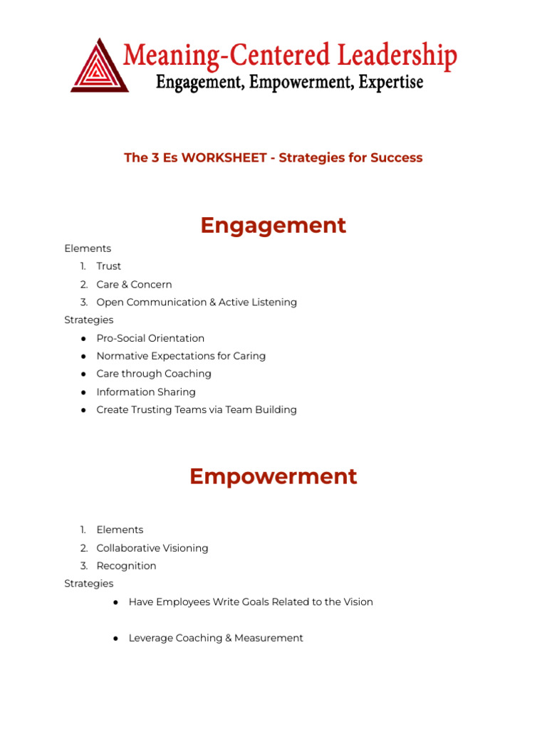 Engage and Retain Employees by Giving Them Meaning 2 | PDF